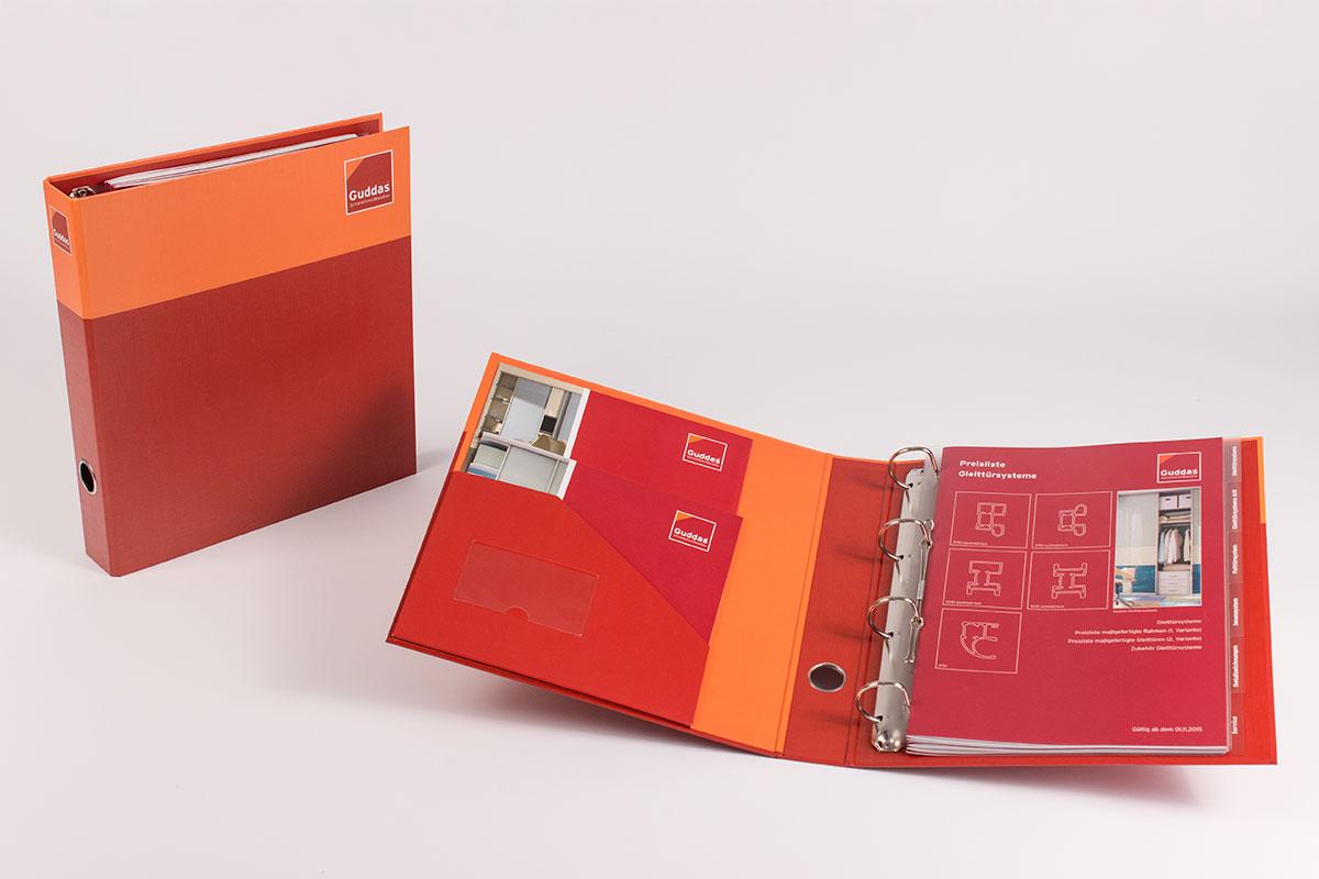 Ringbuchordner als erweiterbarer Katalog - iba hartmann LOGO