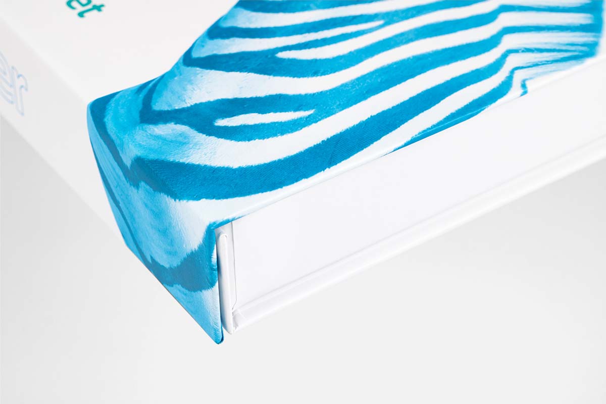 Präsentationsmappe "Zebra" mit Magnetklappe | iba hartmann LOGO